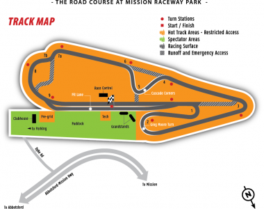 Track Layout – Sports Car Club of British Columbia